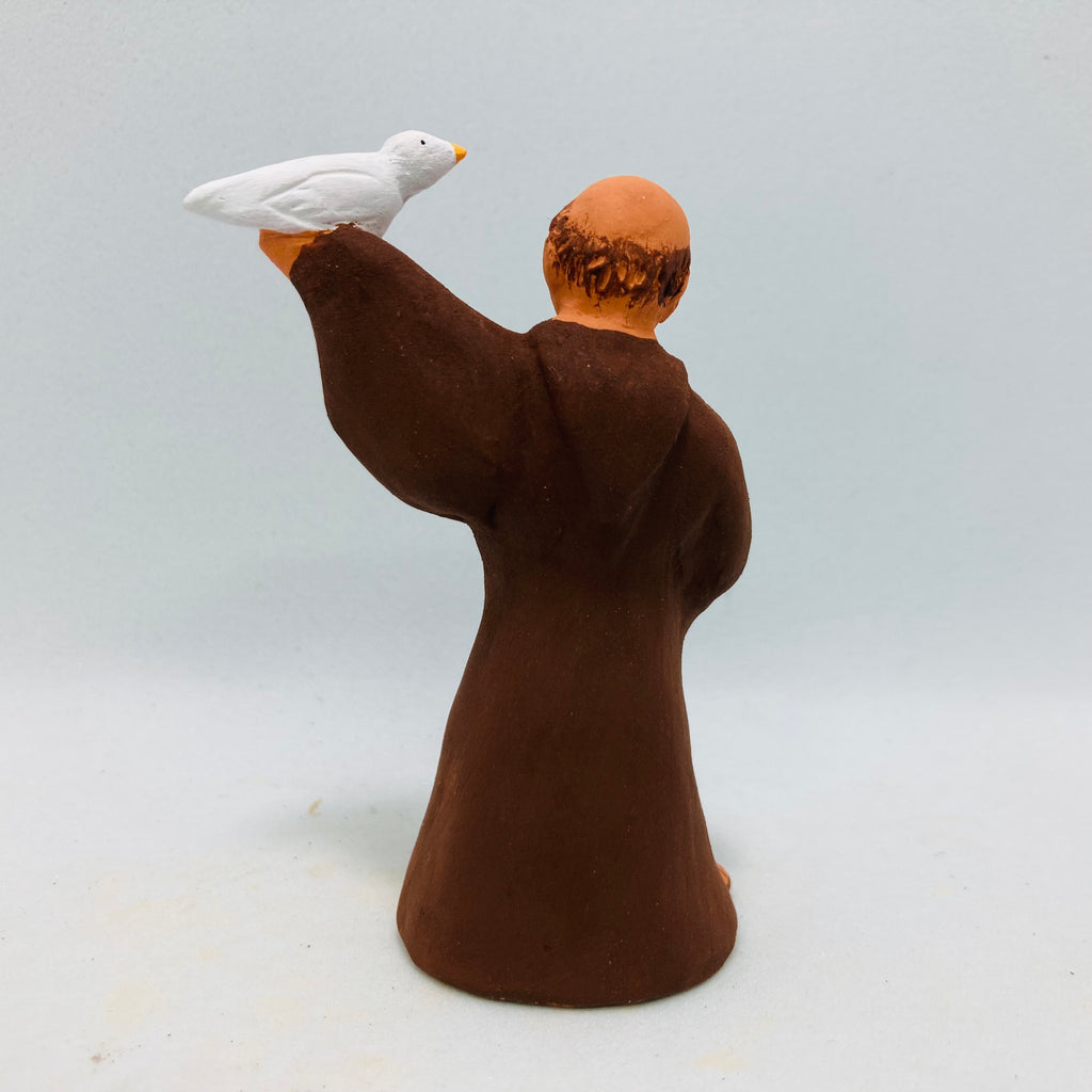 Saint François d'Assise 7 cm – Santons de la Forest
